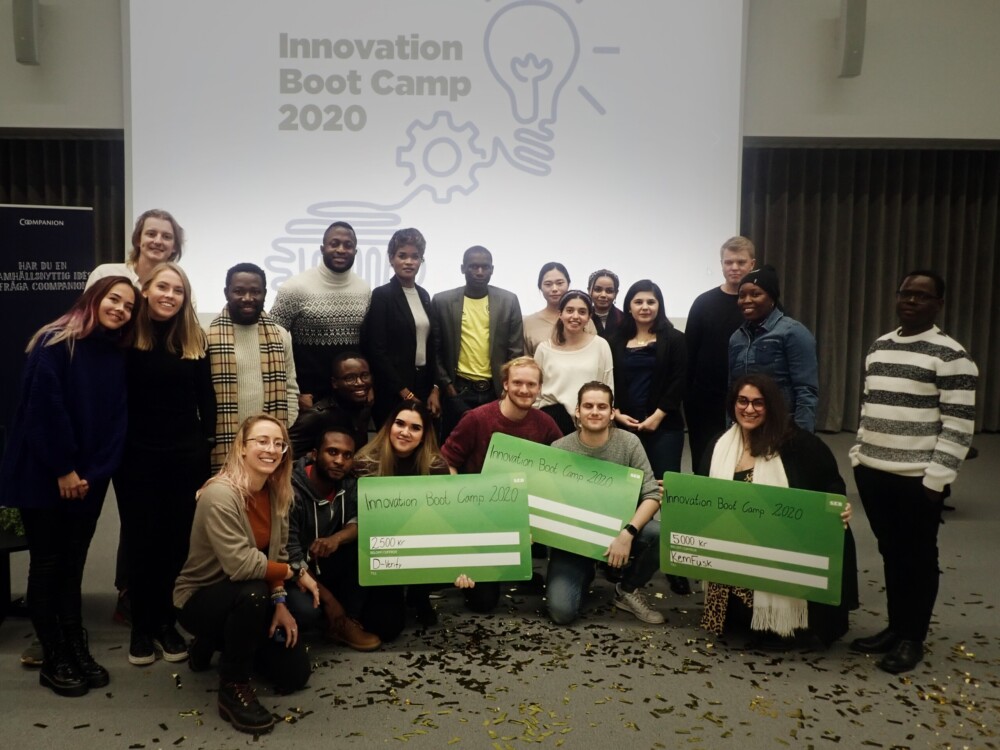 TRE HÅLLBARA IDÉER BLEV VINNARE I ÅRETS INNOVATION BOOT CAMP - BIC Factory